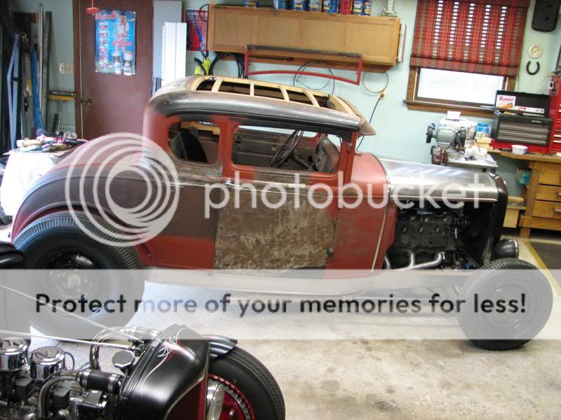 Hot Rods - Model A's on 32 frames How much body overhang? | The H.A.M.B.