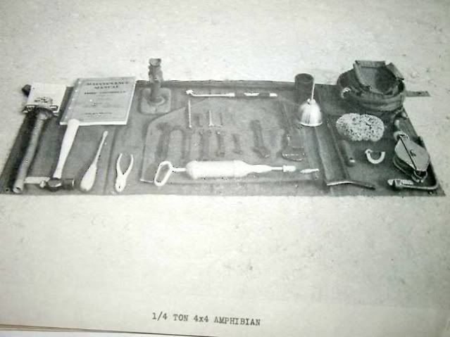 WW2 APG Tool Layout Photos - G503 Military Vehicle Message Forums