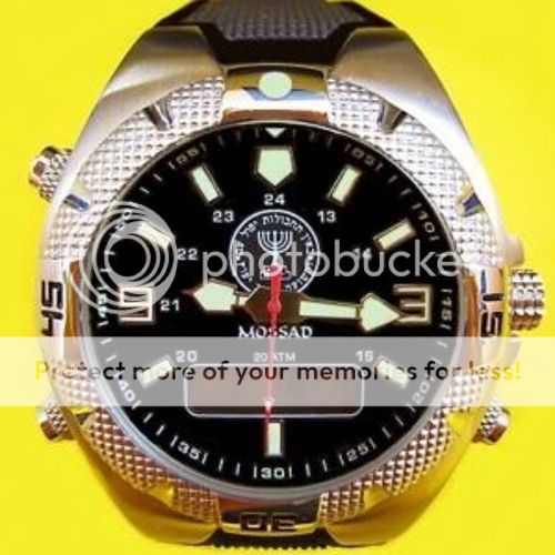 ISRAELI JEWISH MOSSAD INTELLIGENCE COMBAT DIVERS WATCH IDF CIA * NEW IN ...