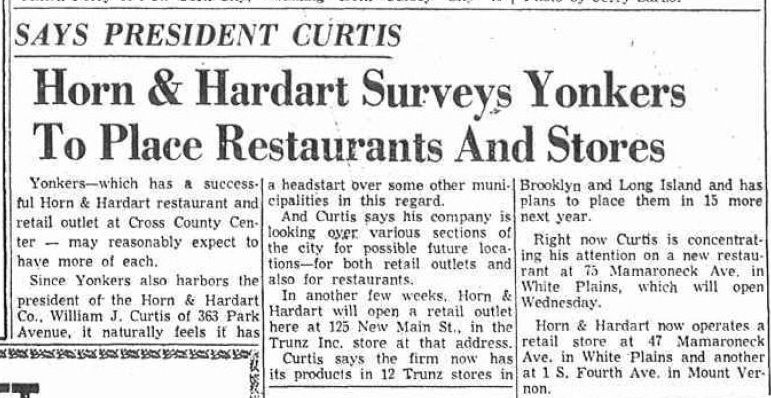 Old Ads --Trunz Meat Market -- 106 New Main St.; 123-125 New Main St ...